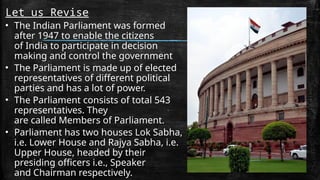 Class 8 Why do we need a Parliament.pptx