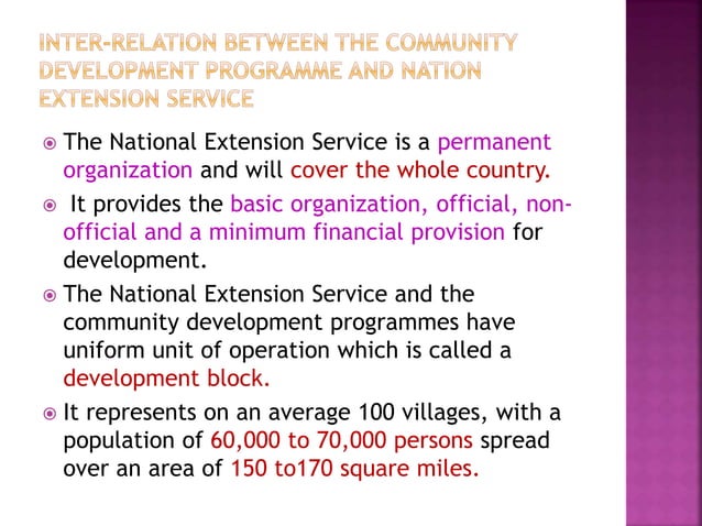 Post Independent programme firka development, etawah pilot project ...