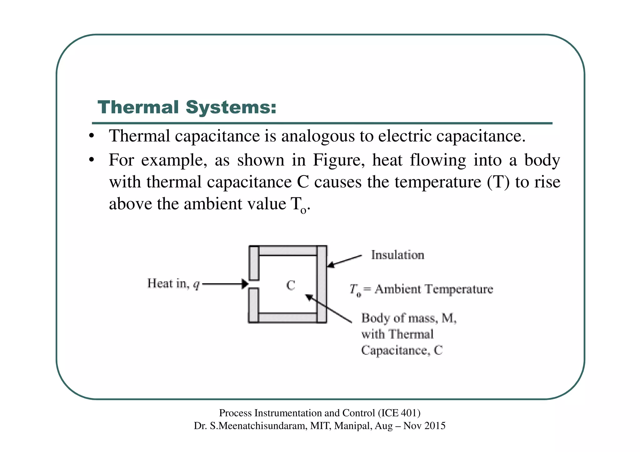 Class 9 mathematical modeling of thermal systems | PDF