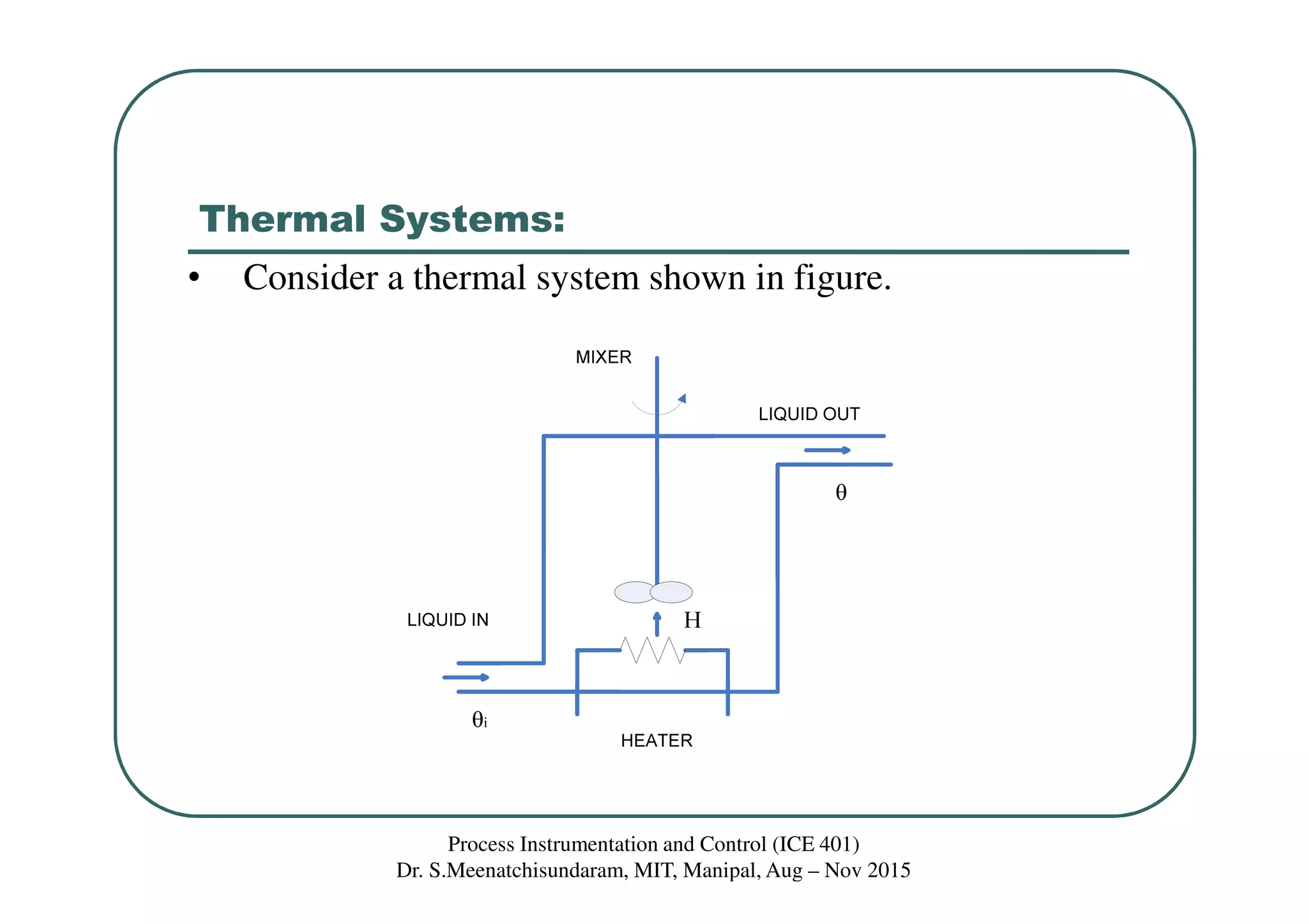 Class 9 mathematical modeling of thermal systems | PDF