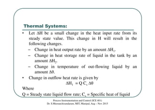 Class 9 mathematical modeling of thermal systems | PDF