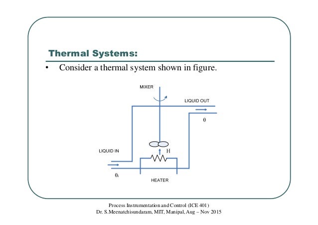 Class 9 mathematical modeling of thermal systems