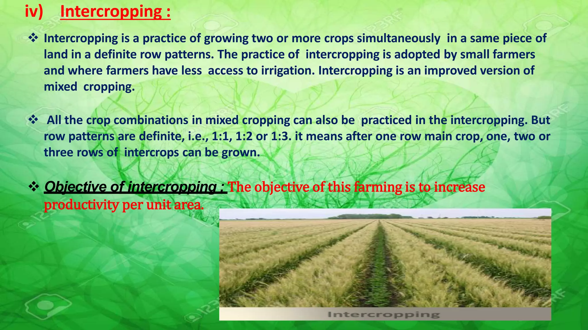 Improvement in food resources | PPTX