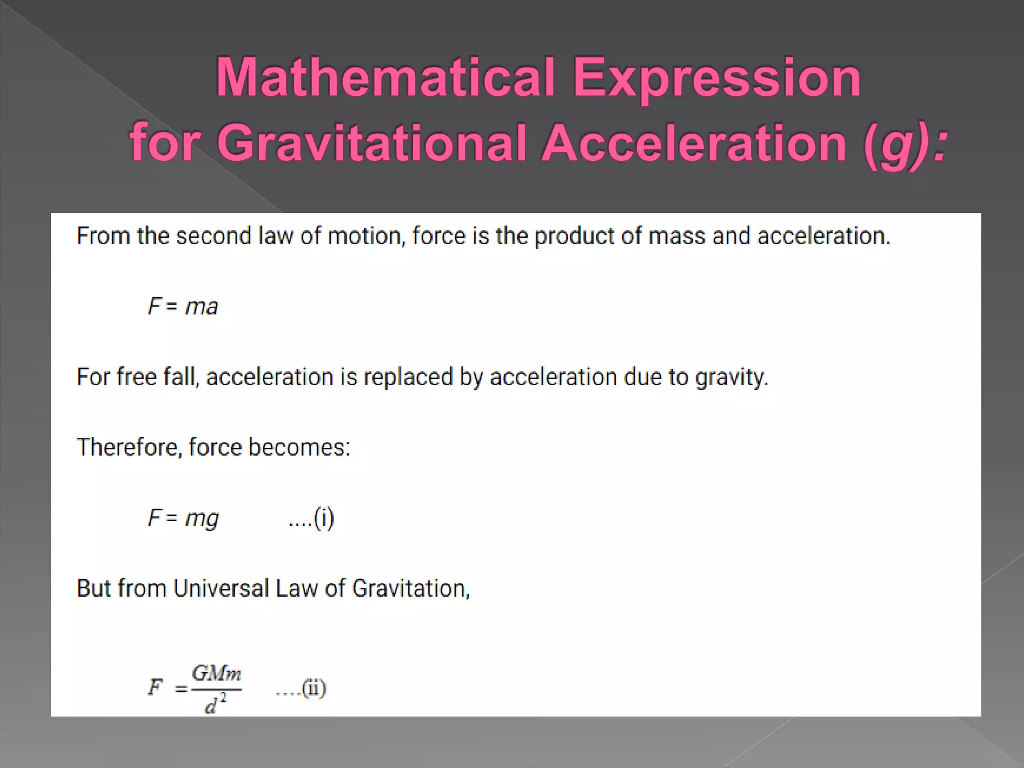 Class 9 chapter 10 Gravitation | PPTX