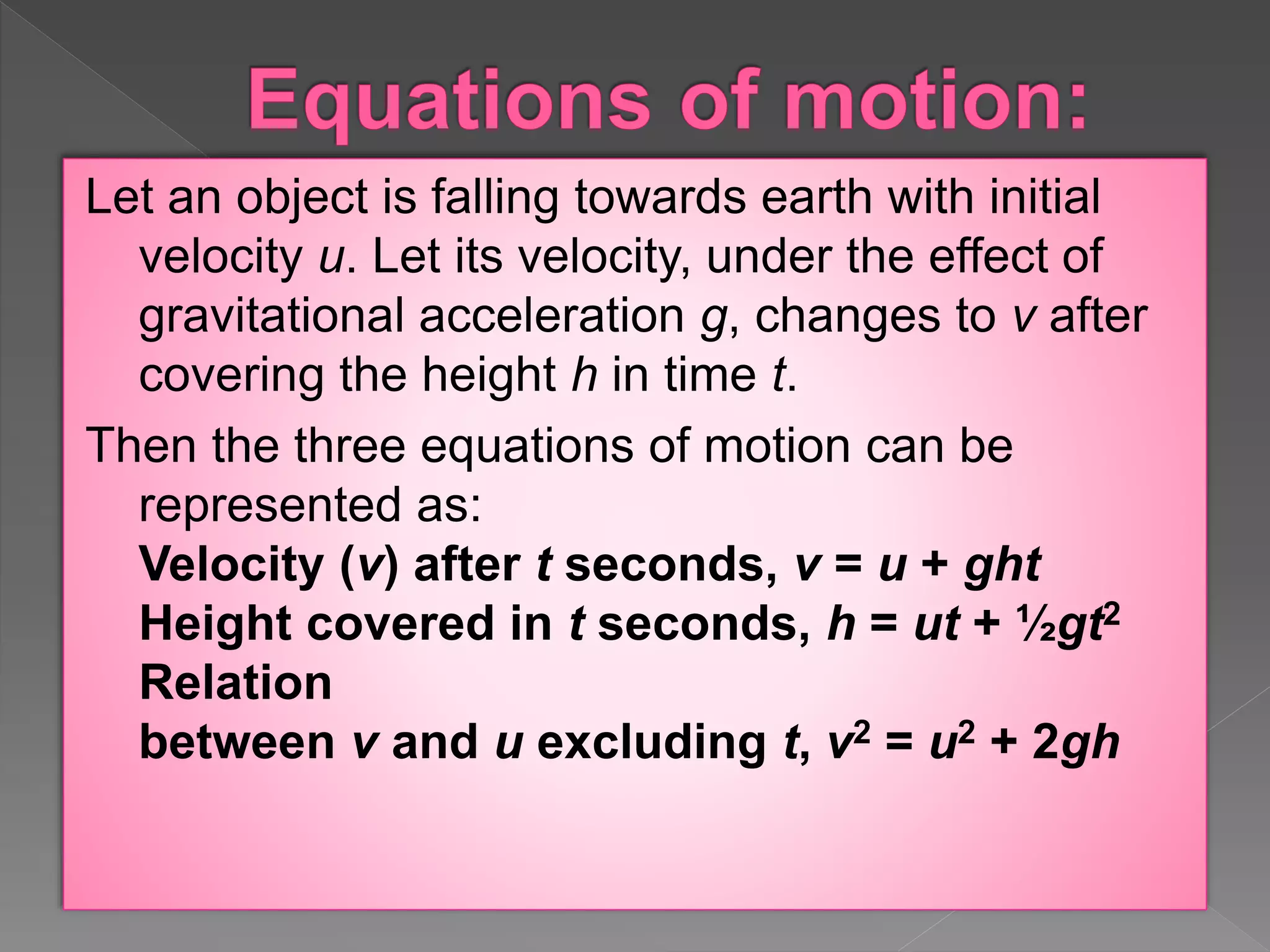 Class 9 chapter 10 Gravitation | PPTX