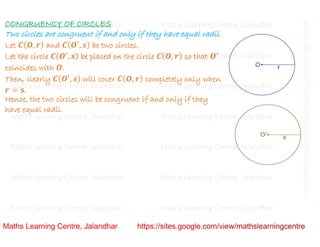 Class 9_Chapter 10_Circles_Basic definitions and theorems related to ...