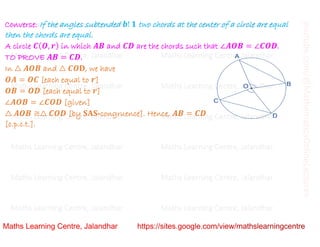 Class 9_Chapter 10_Circles_Basic definitions and theorems related to ...