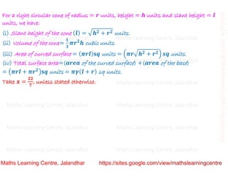 Class 9_Chapter 13_Surface areas and volumes_Cone_Lecture 3.pdf