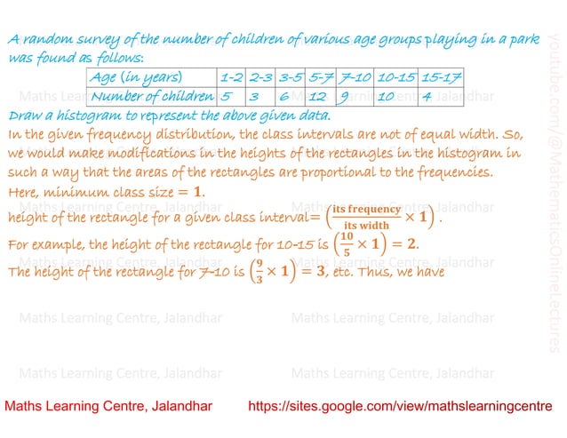 Class 9_Chapter 14_Statistics (Bar Graph, Histogram, frequency polygon ...