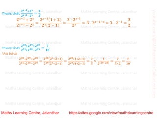 Class 9 Chapter 1 Number Systems Lecture 8 (Laws of exponents) | PPT