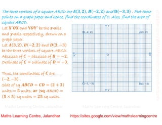 Class 9_Chapter 3_Coordinate geometry | PDF