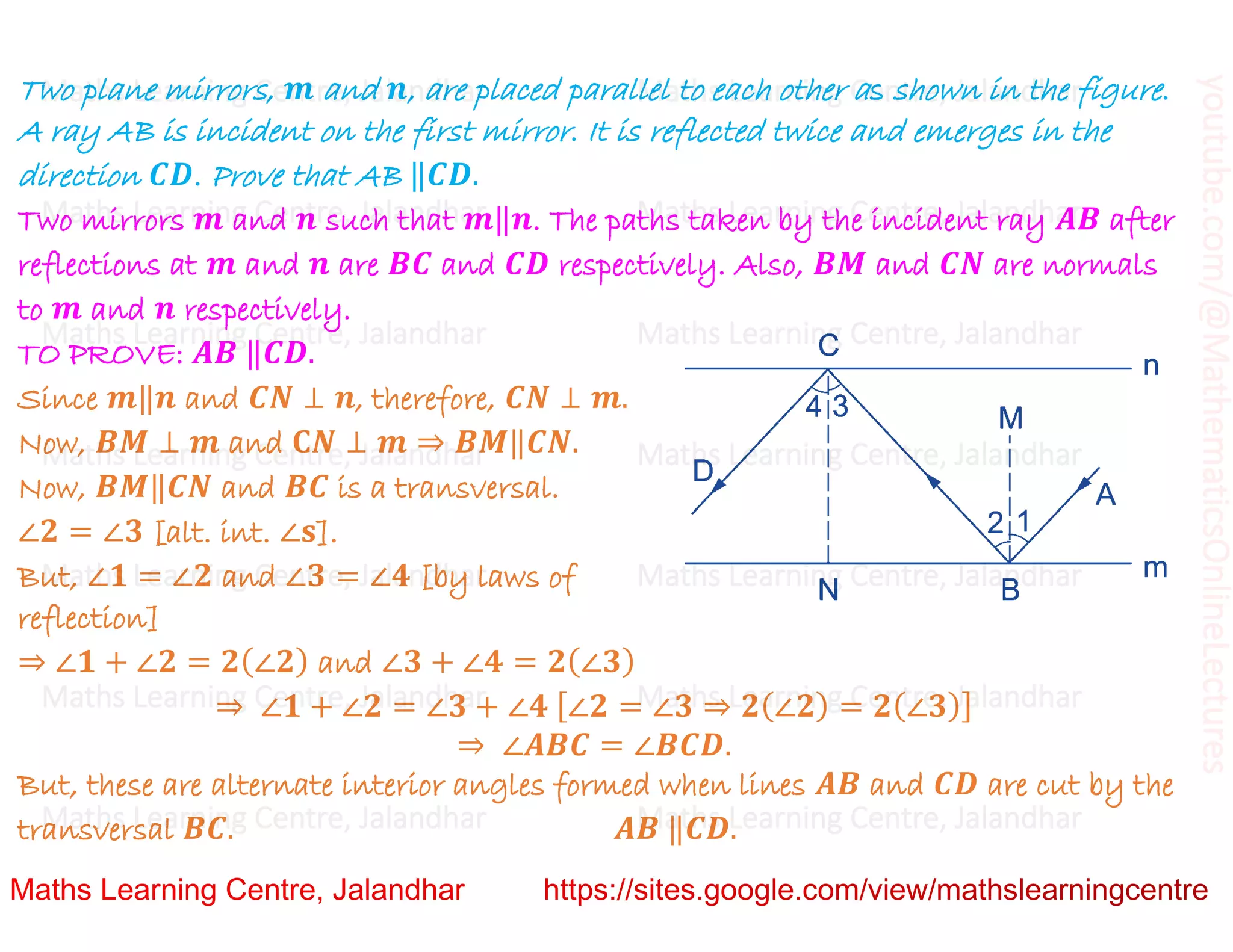 Class 9_Chapter 6_Lines and angles (Parallel lines definitions, theorems and problems) Lecture 2.pdf