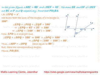 Class 9_Chapter 6_Lines and angles (Parallel lines definitions, theorems and problems) Lecture 2.pdf
