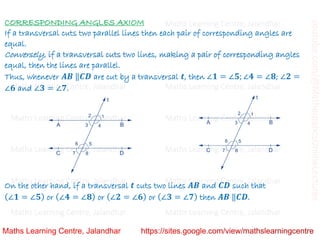 Class 9_Chapter 6_Lines and angles (Parallel lines definitions, theorems and problems) Lecture 2.pdf