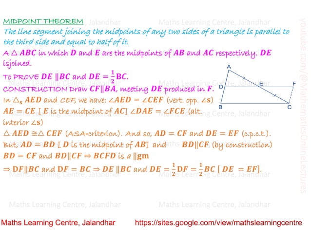 Class 9_Chapter 8_Quadrilaterals (Midpoint theorem and intercept theorem) Lecture 4.pdf
