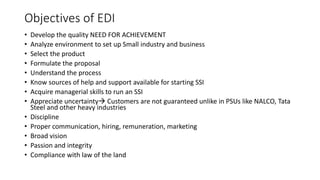 Class 9 EDI-Entrepreneurship Development Institutes.pptx