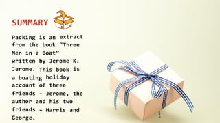 Class 9 English Packing (Part 1) | PDF