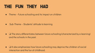 Class 9 English The Fun They Had (Part 1) | PDF