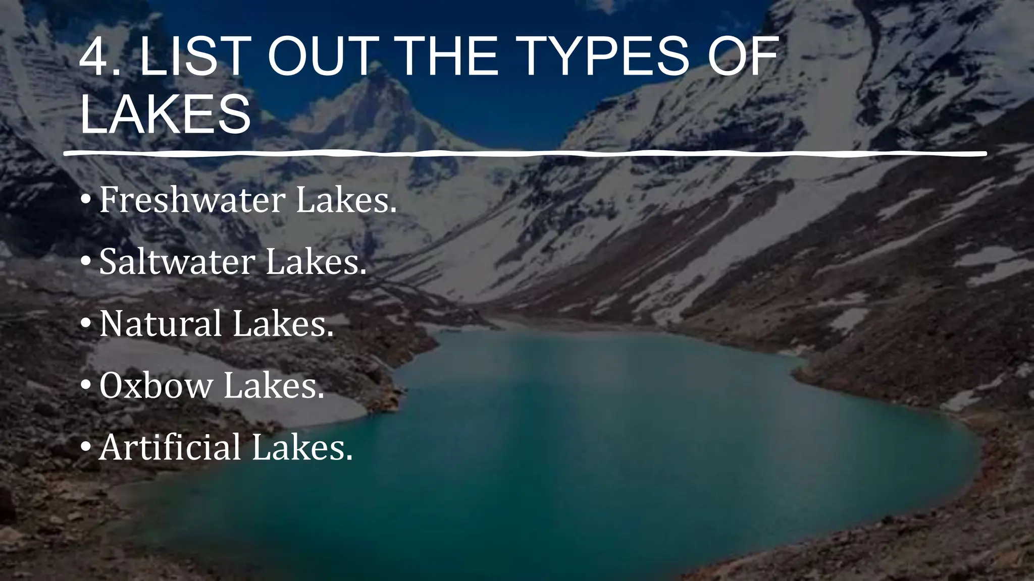 CLASS 9 GEOGRAPHY CHAPTER 5 DRAINAGE - LAKES.pptx