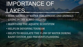 CLASS 9 GEOGRAPHY CHAPTER 5 DRAINAGE - LAKES.pptx