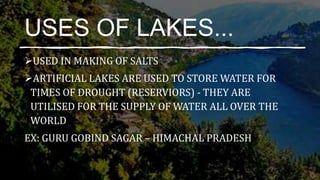 CLASS 9 GEOGRAPHY CHAPTER 5 DRAINAGE - LAKES.pptx