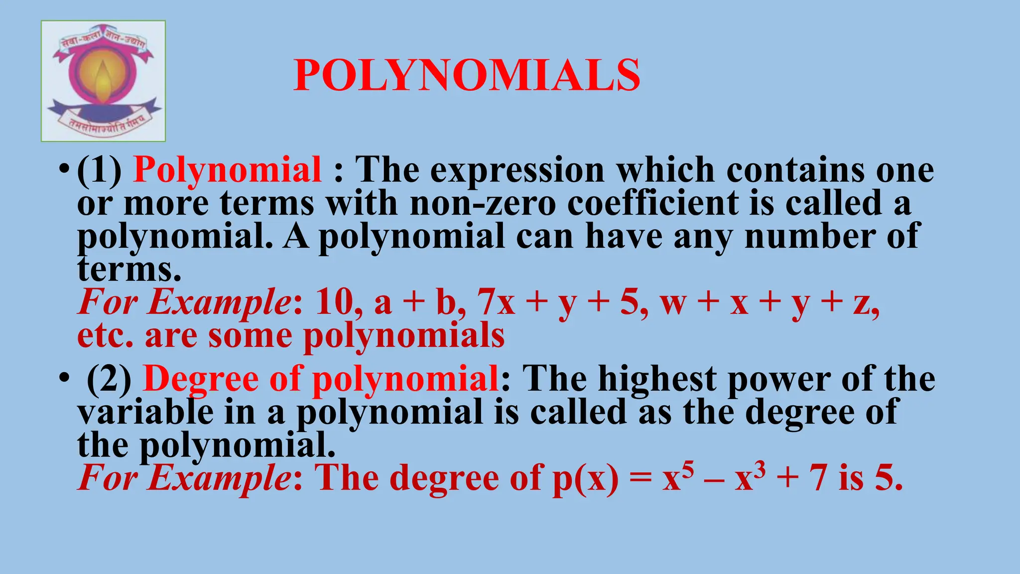 Class 9 Maths Polynomials 2.pptx ppt ppt | PPTX