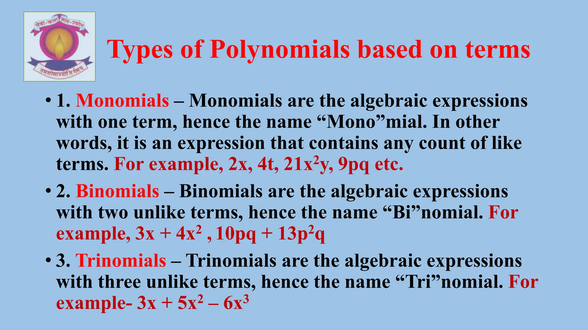 Class 9 Maths Polynomials 2.pptx ppt ppt | PPTX