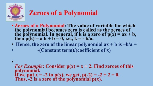 Class 9 Maths Polynomials 2.pptx ppt ppt | PPTX