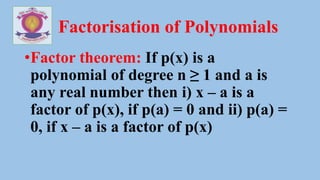 Class 9 Maths Polynomials 2.pptx ppt ppt | PPTX