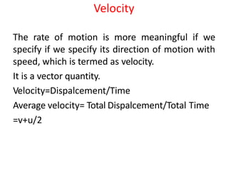 CLASS 9 MOTION PPT NCERT CHAPTER FOR CLASS 9 .pptx
