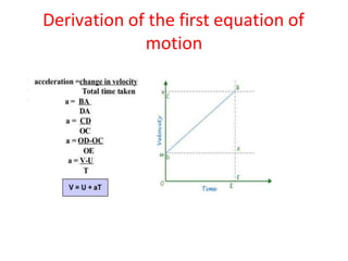 CLASS 9 MOTION PPT NCERT CHAPTER FOR CLASS 9 .pptx