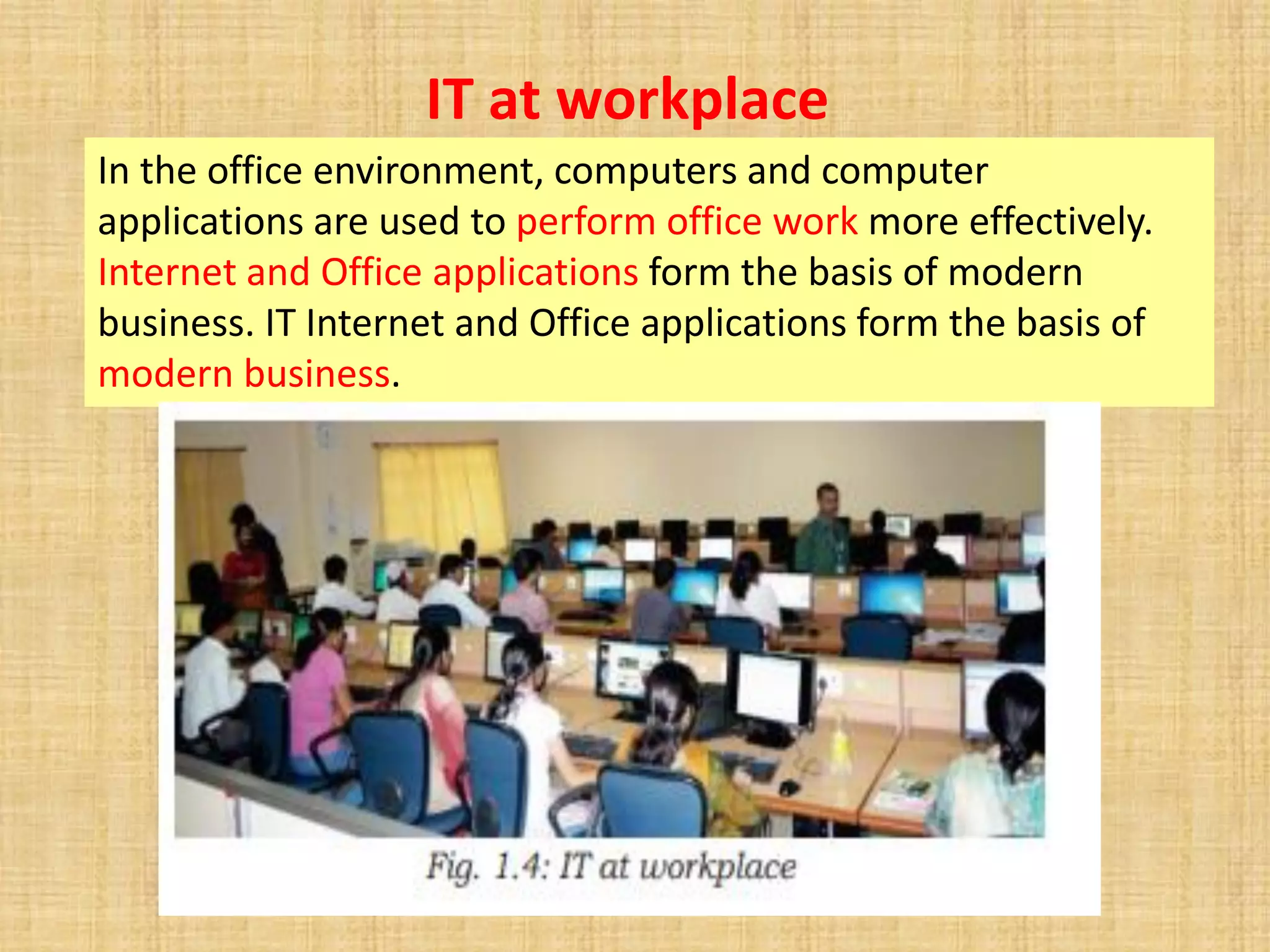 Class 9 part b unit 1 it&ites ppt | PDF