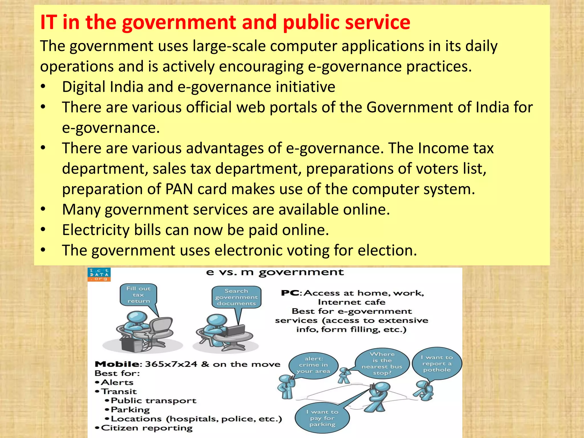 Class 9 part b unit 1 it&ites ppt | PDF