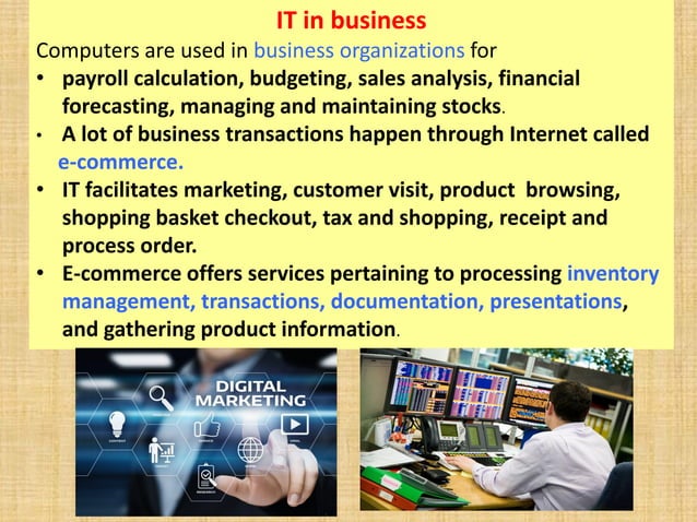 Class 9 part b unit 1 it&ites ppt | PDF | Information Services Industry ...