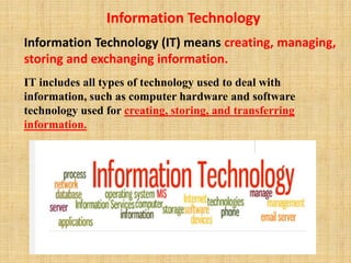 Class 9 part b unit 1 it&ites ppt | PDF