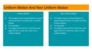 Class 9 physics chapter 1 physics | PDF