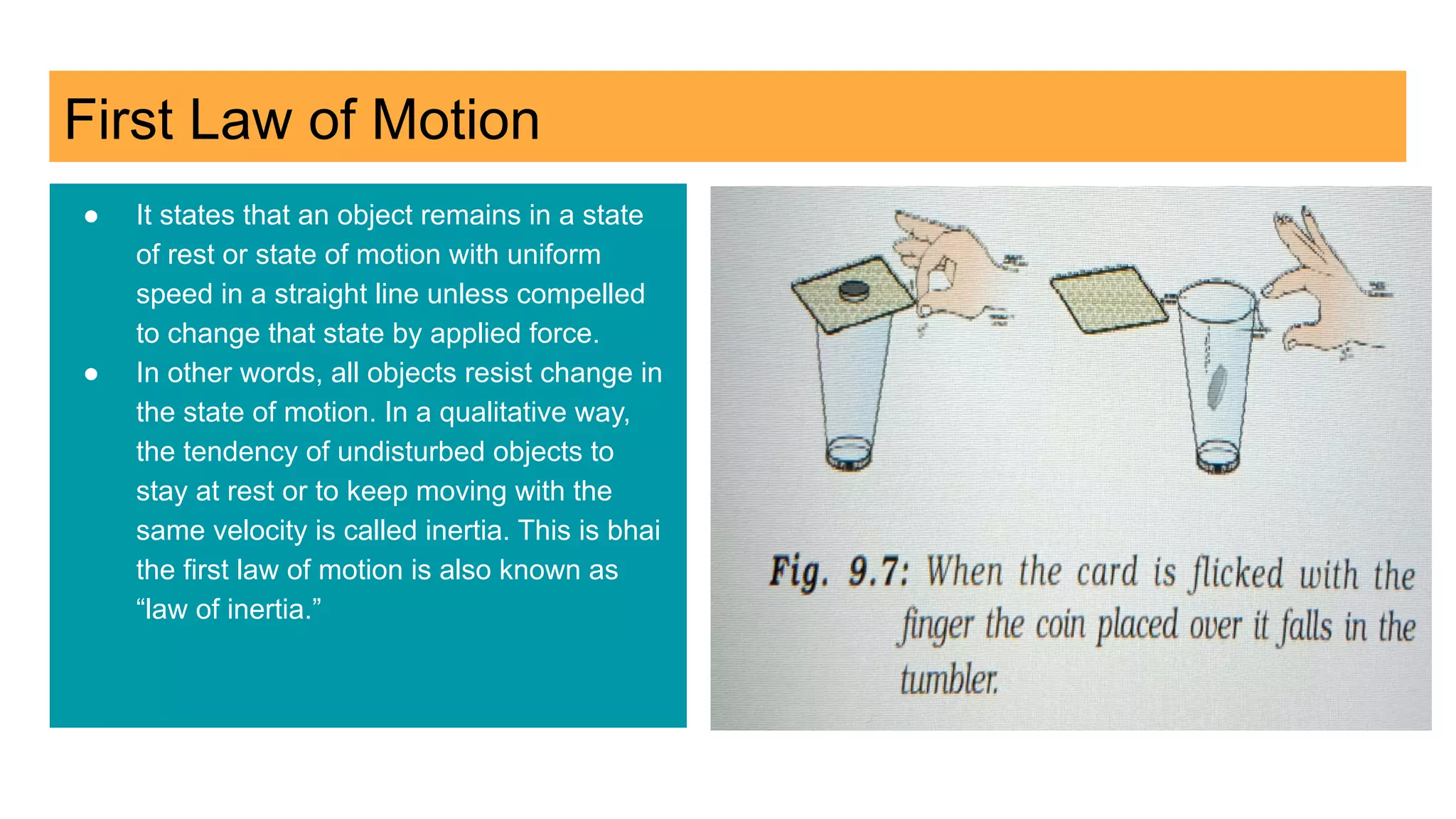 Class 9 physics force's and laws of motion | PDF