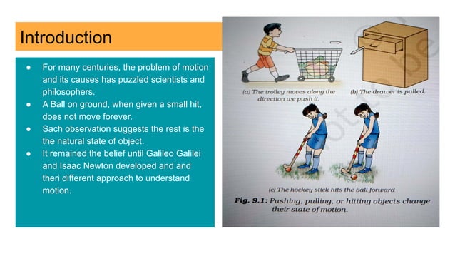 Class 9 physics force's and laws of motion | PDF | Physics | Science