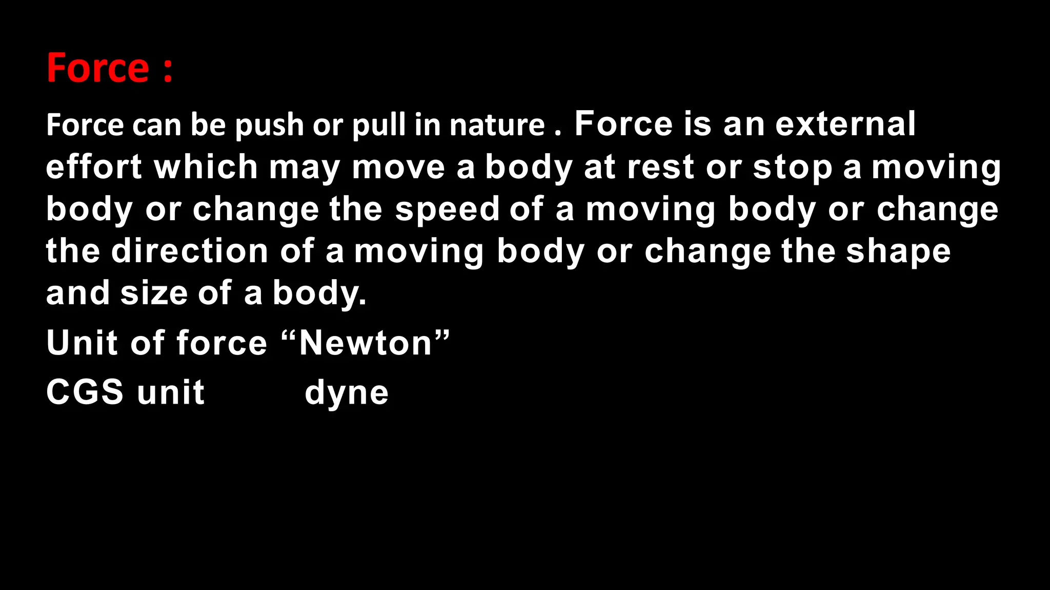 Class 9 Force and laws of motion by rohan sir iitj | PDF
