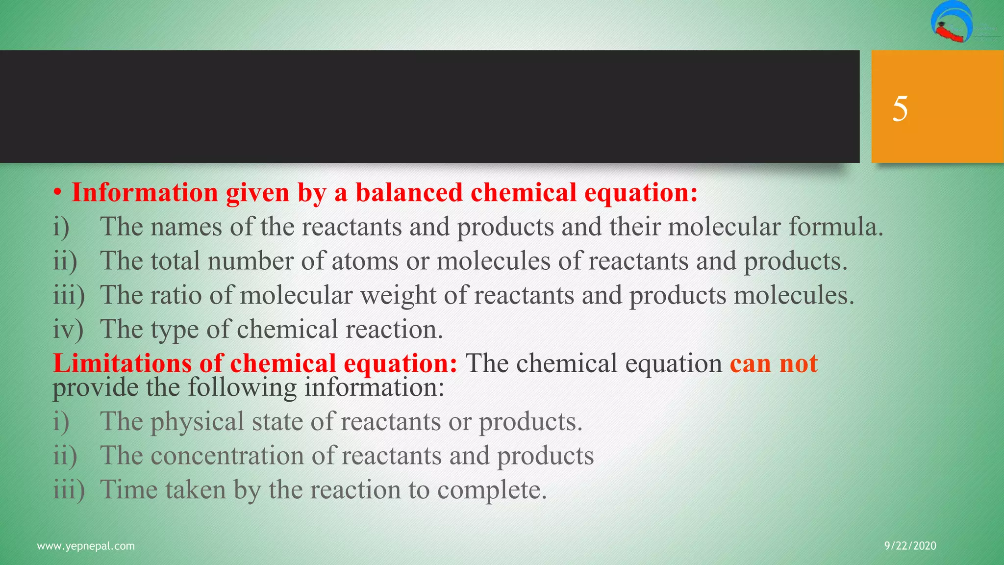 Chemical Reaction - Science (Grade - 9) | PPTX
