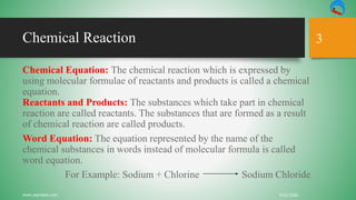 Chemical Reaction - Science (Grade - 9) | PPTX