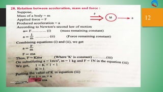 Force-Unit 2 (Class 9 science) | PPTX