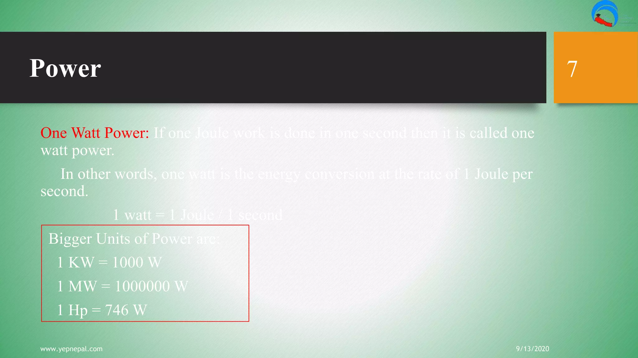 Work, Energy and Power - Unit 4 - Science (Class 9) | PPTX