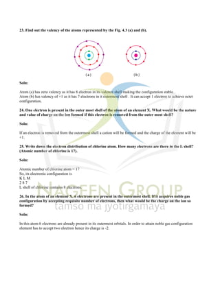 Class 9 Science Notes Chapter 4 Structure of The Atom | PDF