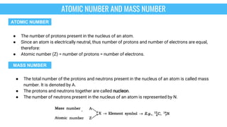 Class 9 structure of atom | PPTX