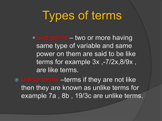 Class 9th chapter 2 maths polynomials | PPTX