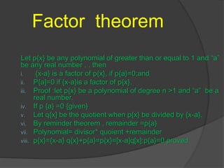 Class 9th chapter 2 maths polynomials | PPTX