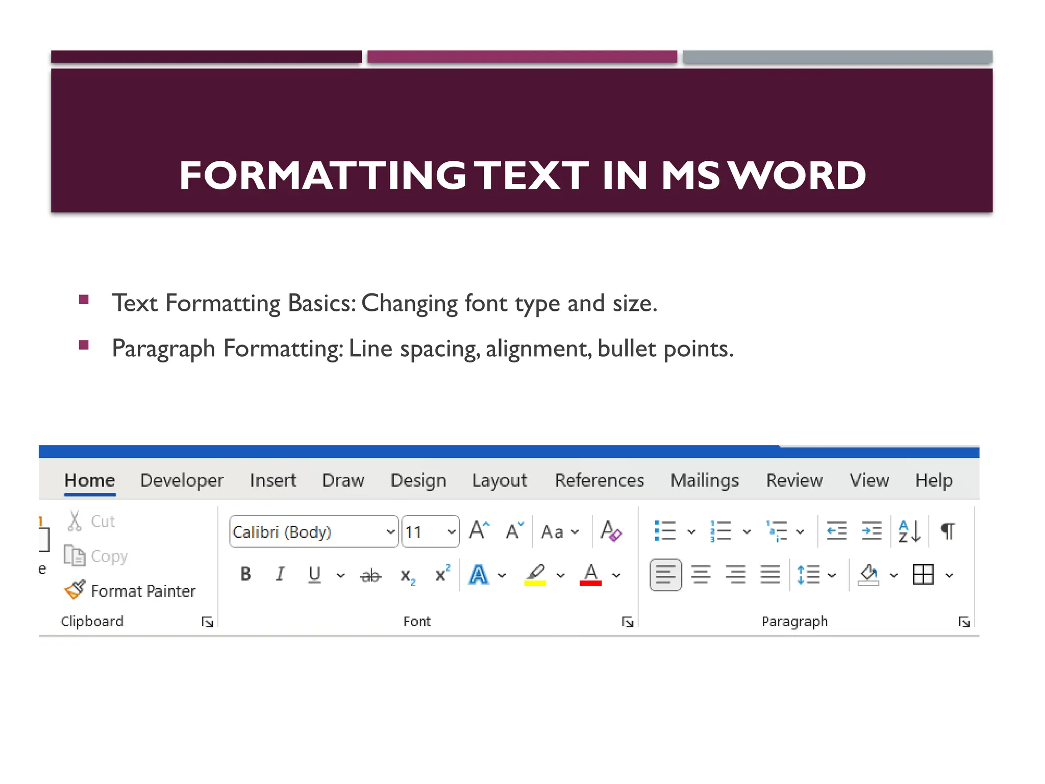 class 9th word processing in ms word.pptx | Desktop Publishing | Computer Software and Applications