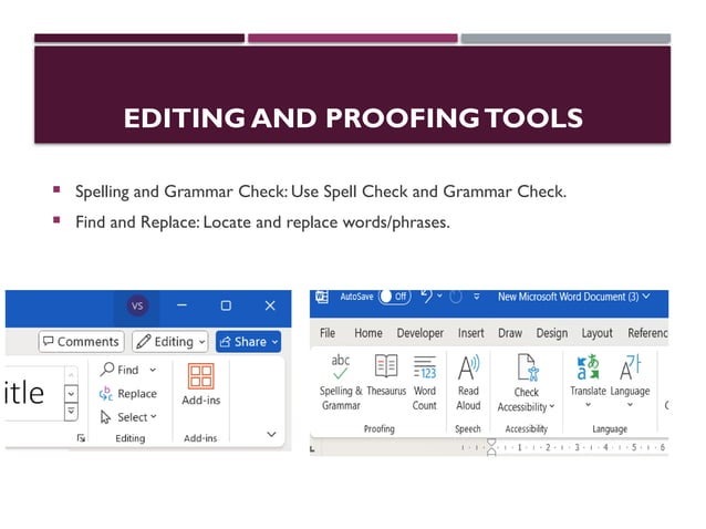 class 9th word processing in ms word.pptx | Desktop Publishing | Computer Software and Applications