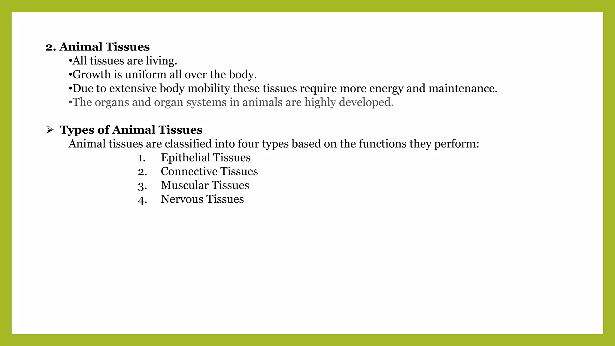 Class 9 tissues | PPTX